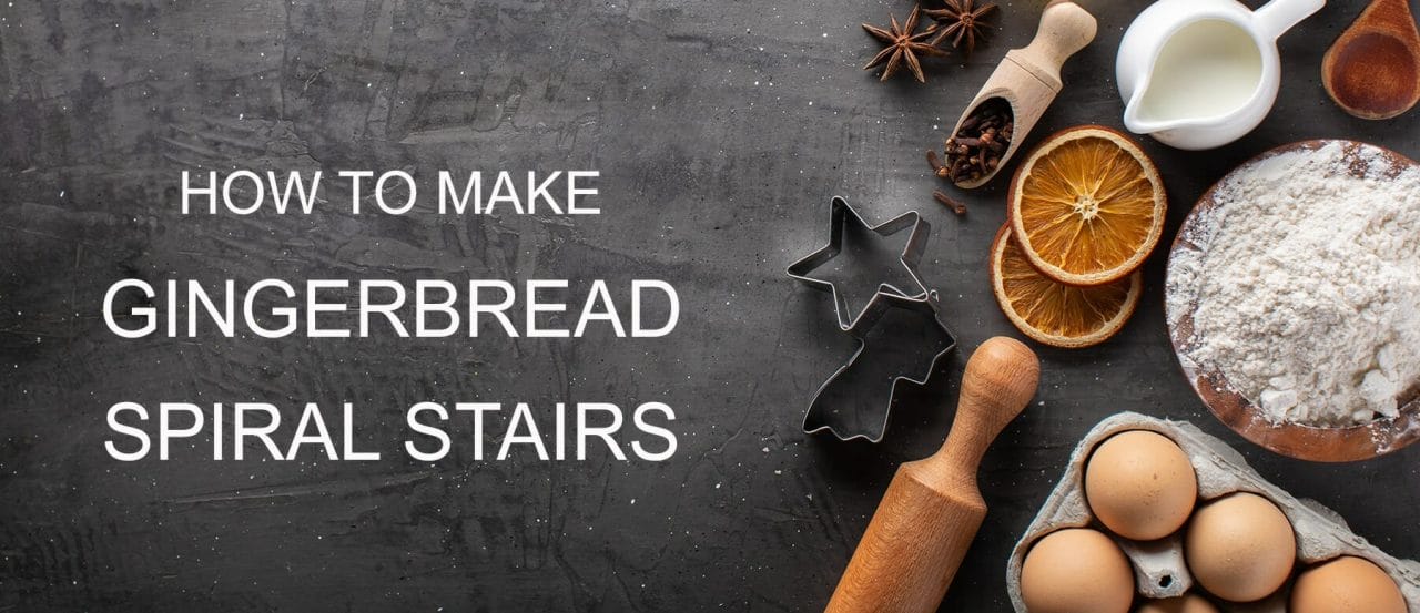 How To Make Gingerbread Spiral Stairs - The Iron Shop