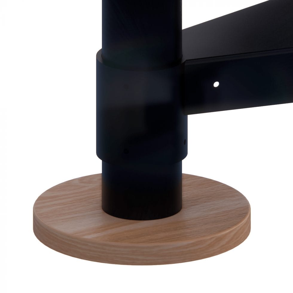 Spiral Staircase Center Pole Cover | The Iron Shop