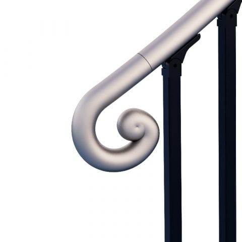 Handrail Styles & Accessories | The Iron Shop