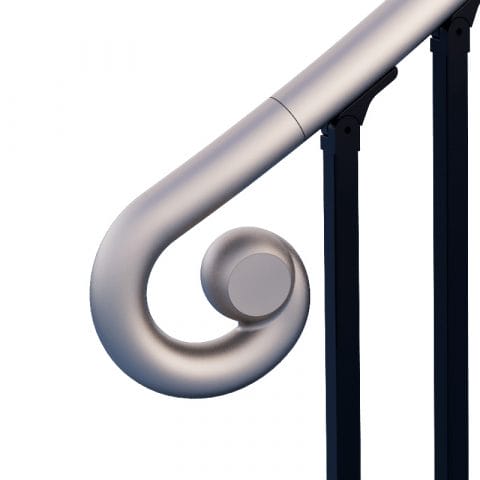 Handrail Styles & Accessories | The Iron Shop
