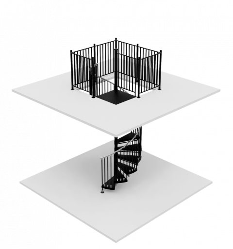 Stairwell Design | The Iron Shop
